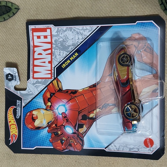 Marvel | Toys | Hot Wheels Character Cars Iron Man | Poshmark
